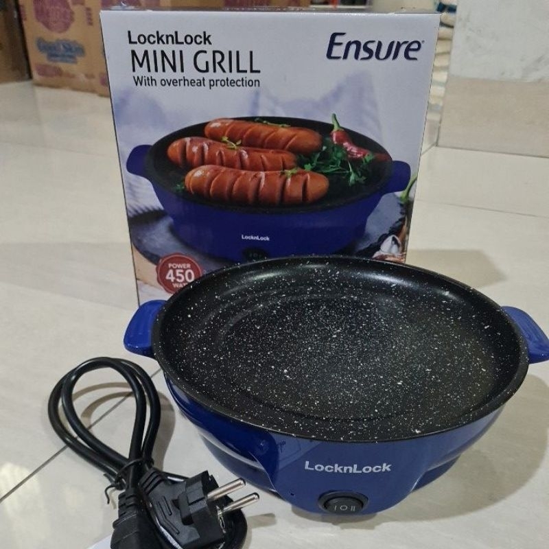 Jual Locknlock Mini Grill 22cm 450watt | Shopee Indonesia