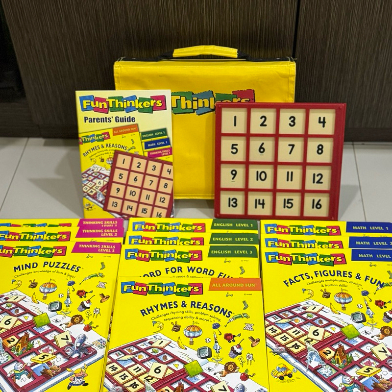 Jual Buku Fun Thinkers Grolier Indonesia Original | Shopee Indonesia