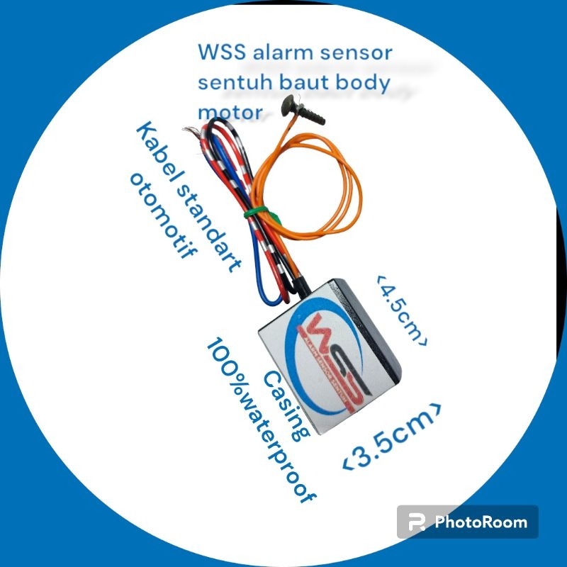 Jual alarm motor sensor sentuh baut sensor rahasia | Shopee Indonesia