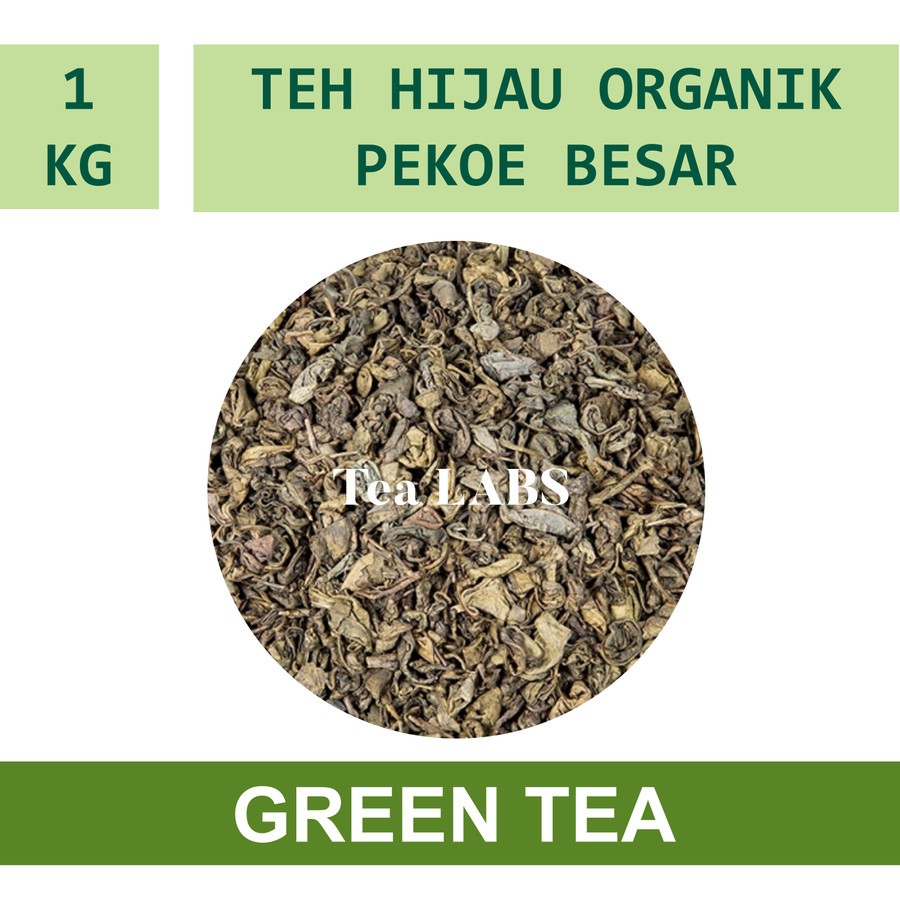 Jual Pekoe Besar Green Tea / Teh Hijau Indonesia 1 KILO | Shopee Indonesia