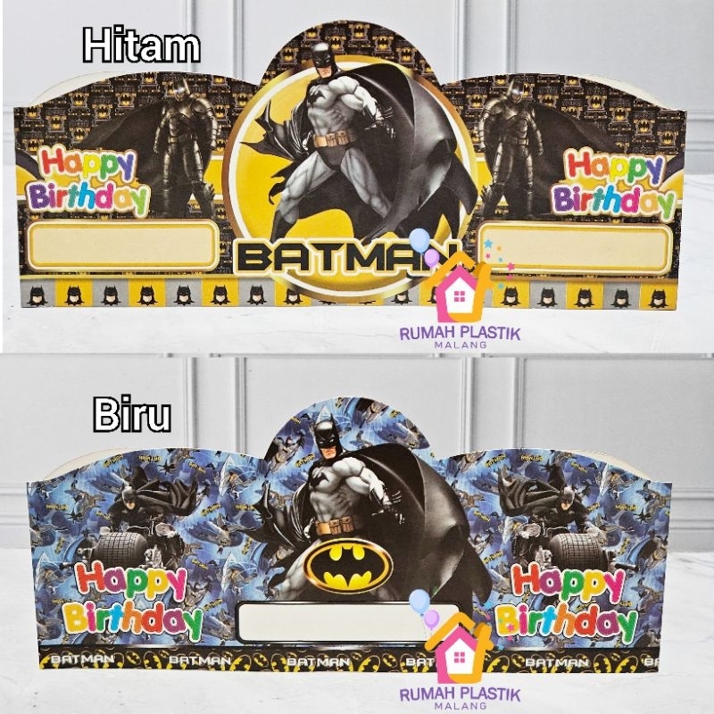 Jual topi mahkota batman superhero pahlawan super hero the dark knight ...