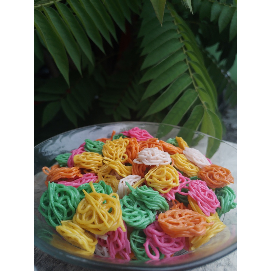 Jual Krupuk Bandung / Mawar Warna Warni - 1000 gr 1kg Krupuk Seblak ...