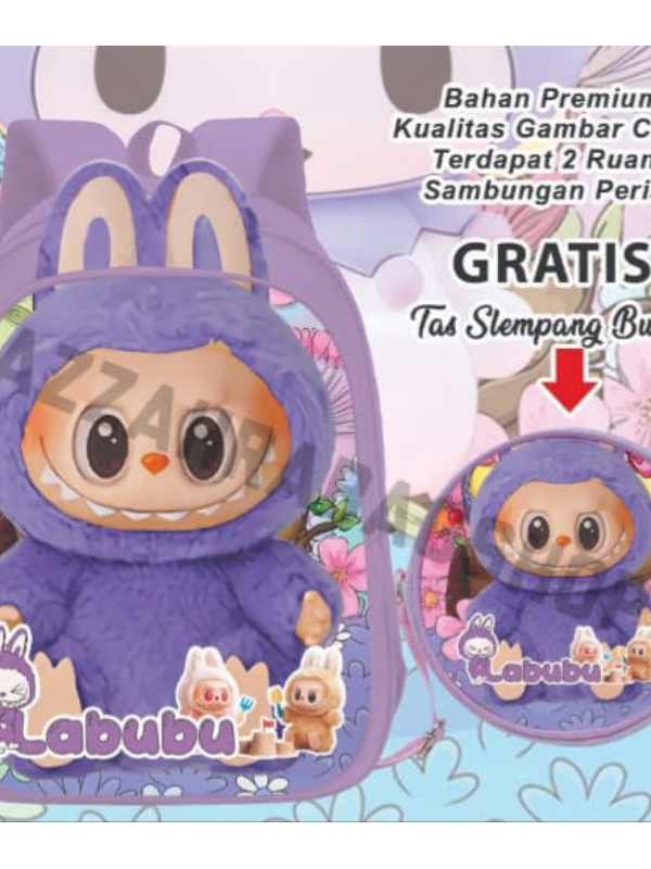 Jual tas anak tk labubu tas sekolah labubu tas labubu viral | Shopee Indonesia