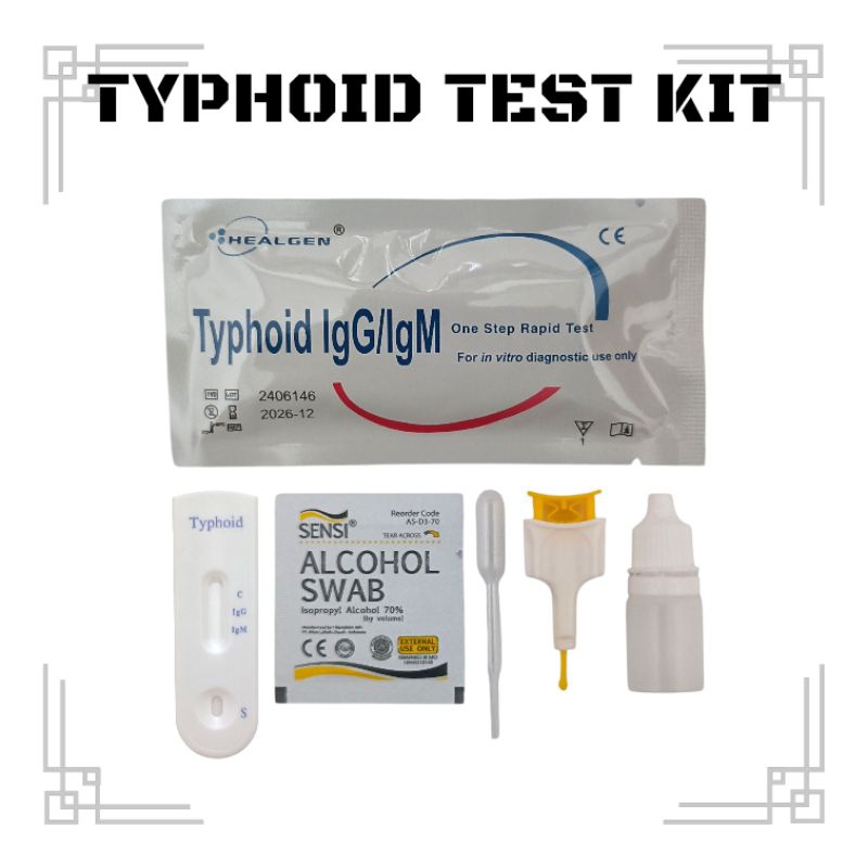 Jual Alat Tes Typhoid Igg/Igm per 1 set | Shopee Indonesia