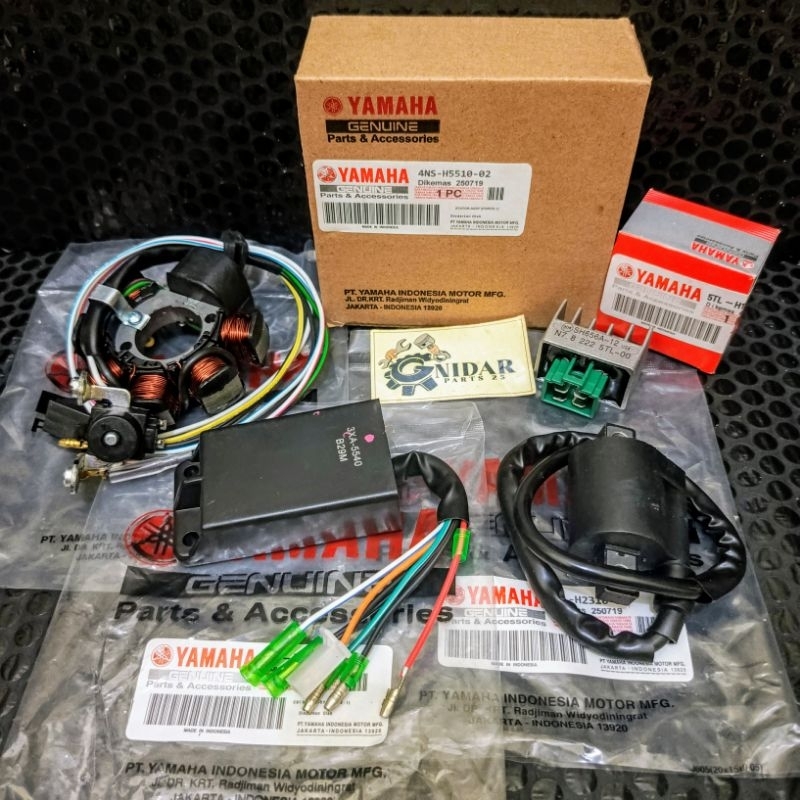 Jual Paket Pengapian Spull Assy + Cdi Unit + Koil Coil + Kiprok ...