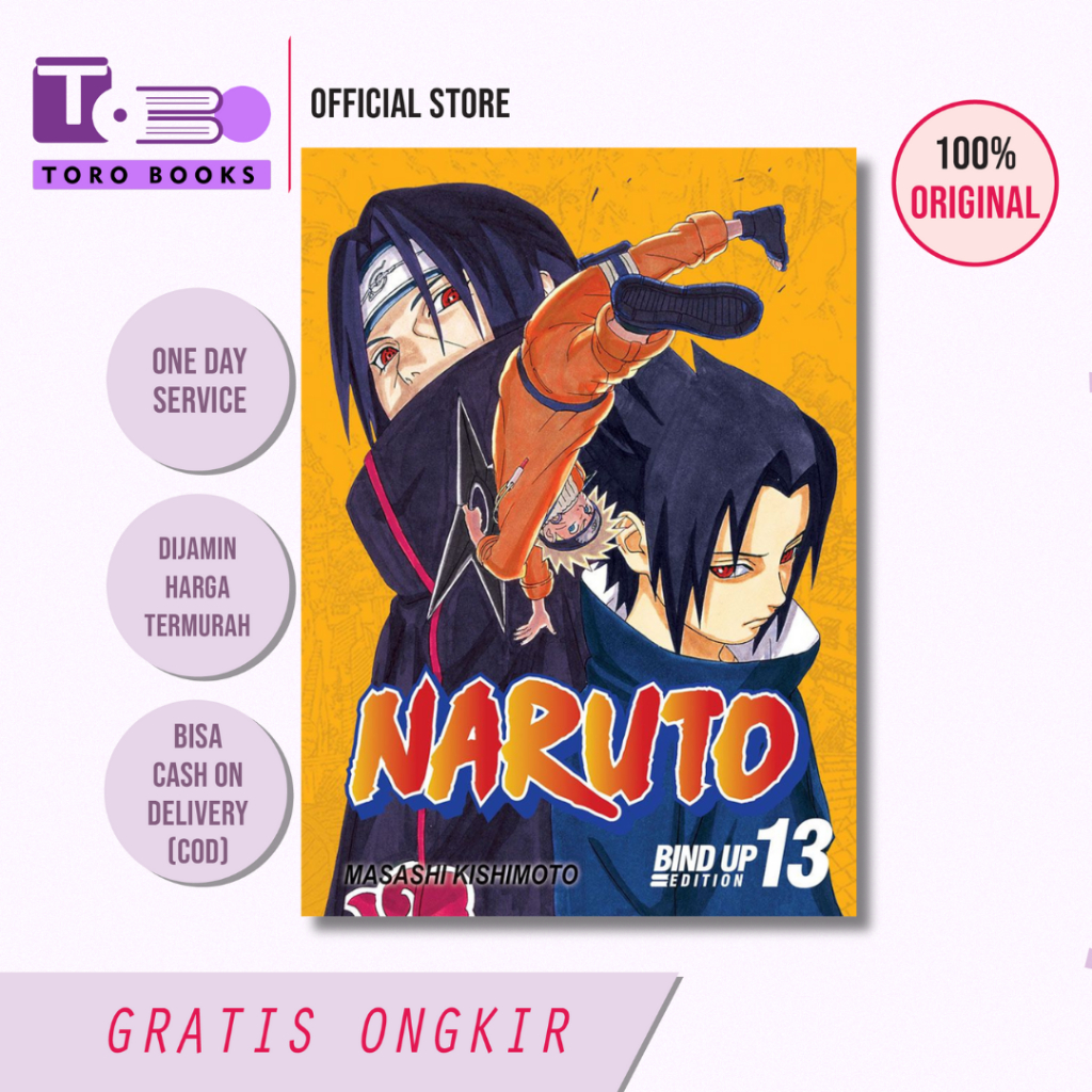 Jual Komik seri : Naruto Bind Up Edition 13 - Masashi Kishimoto | Shopee Indonesia