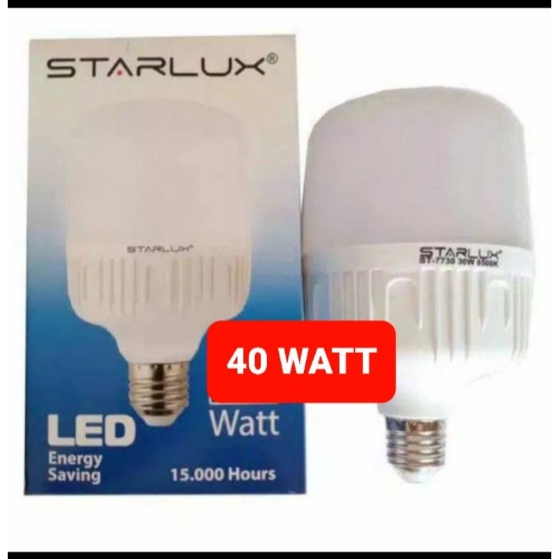 Jual starlux lampu led model kapsul 40 watt. terang | Shopee Indonesia