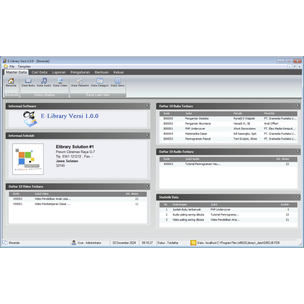 Jual ELibrary (Software Perpustakaan) | Shopee Indonesia