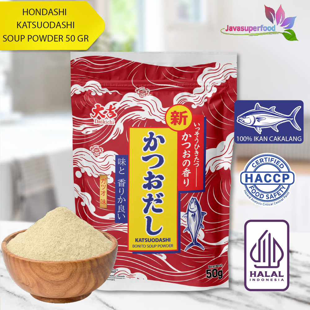 Jual [HALAL] HONDASHI KATSUODASHI BONITO SOUP POWDER 50 GR & 100 GR ...