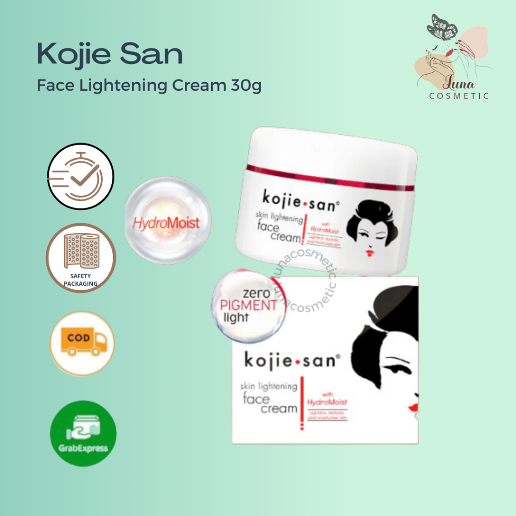 Jual Kojie San Face Lightening Cream 30g | Shopee Indonesia