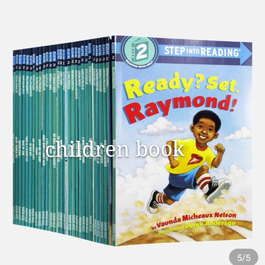 Jual Random house Step Into Reading level 2 ,30 books | Shopee Indonesia