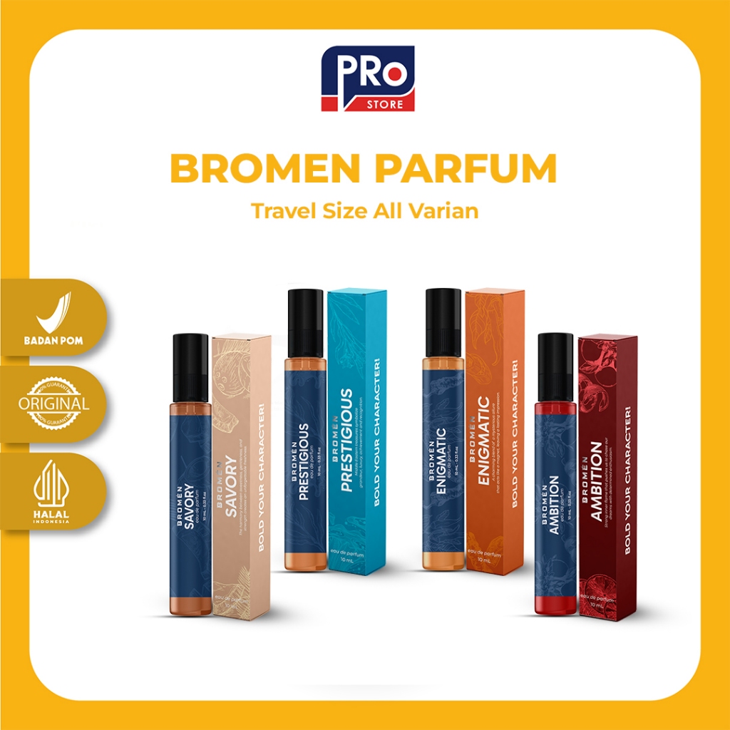 Jual BROMEN - Eau De Parfum Versi Travel Size Atau Parfum Mini 10ml All ...