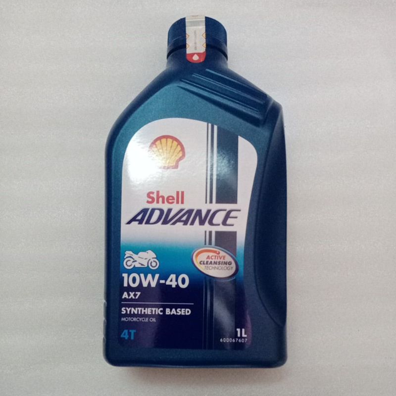 Jual Oli Shell Advance 4T 10W-40 Ax7 Synthetic 1L | Shopee Indonesia