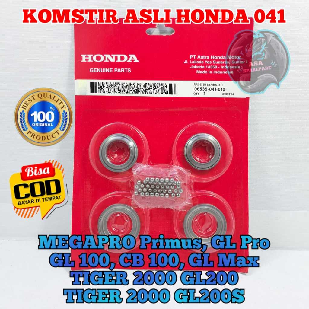 Jual KOMSTIR 041 ASLI ORIGINAL MOTOR HONDA MEGAPRO PRIMUS , GL PRO , GL ...