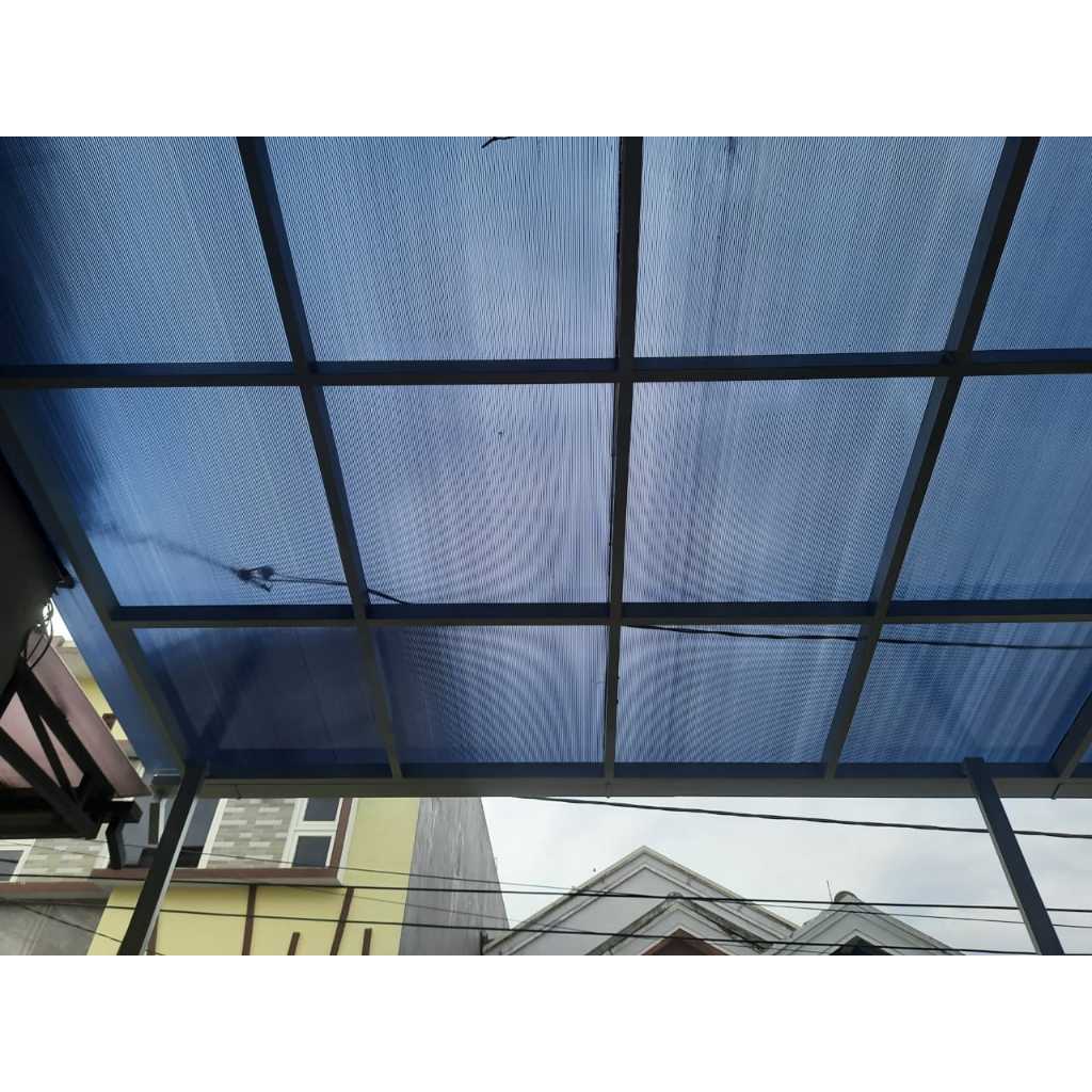 Jual kanopi polycarbonate | kanopi transparan | atap skylight | Shopee ...
