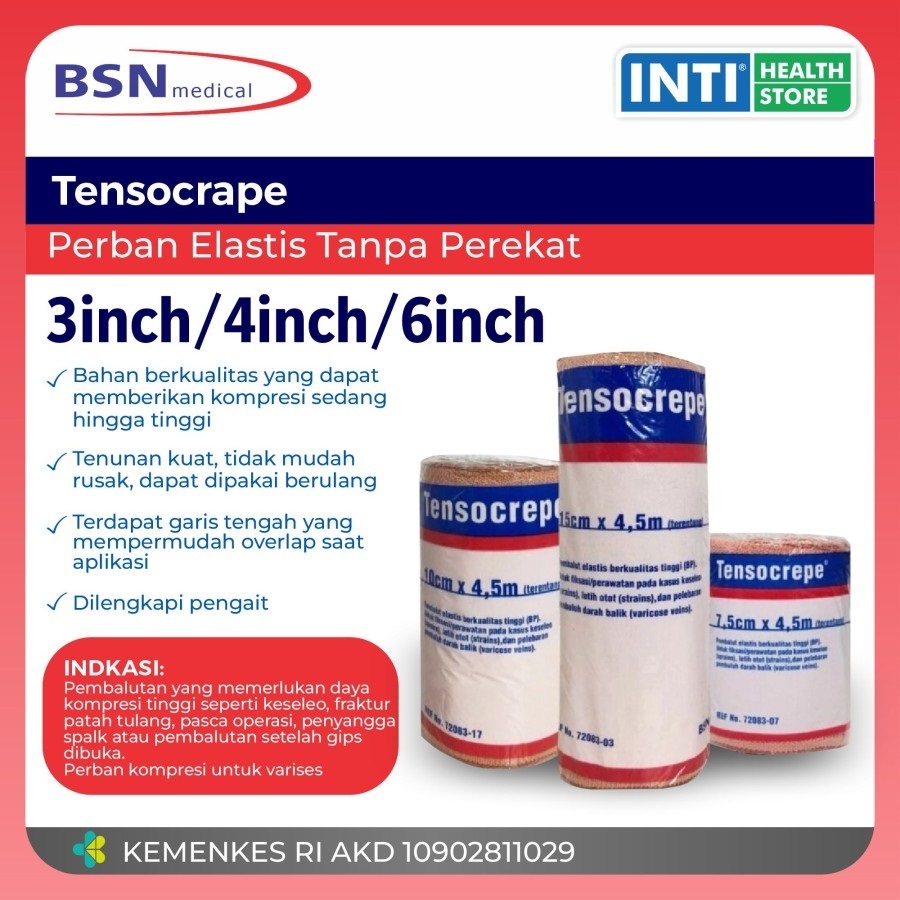 Jual BSN | Tensocrepe | Perban Elastis | Elastic Bandage | Pembalut ...