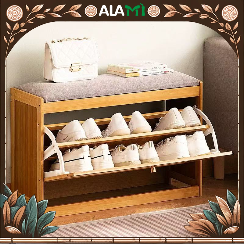 Jual Alami Rak Sepatu Kursi Bench Storage Sepatu Sofa Sepatu Rak Sepatu ...