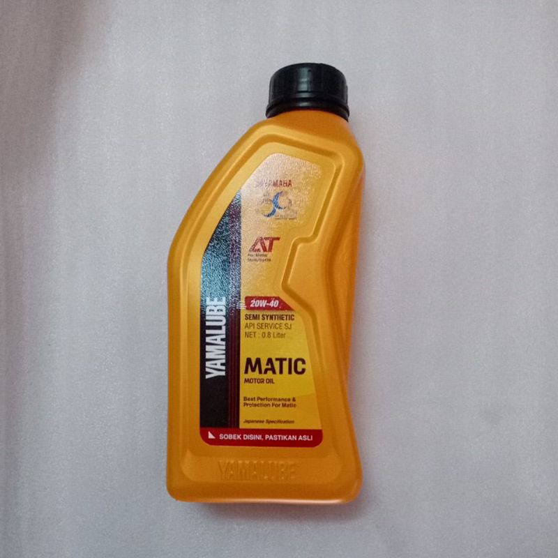 Jual Oli Yamalube Matik 20W-40 Semi Synthetic 0.8 L | Shopee Indonesia