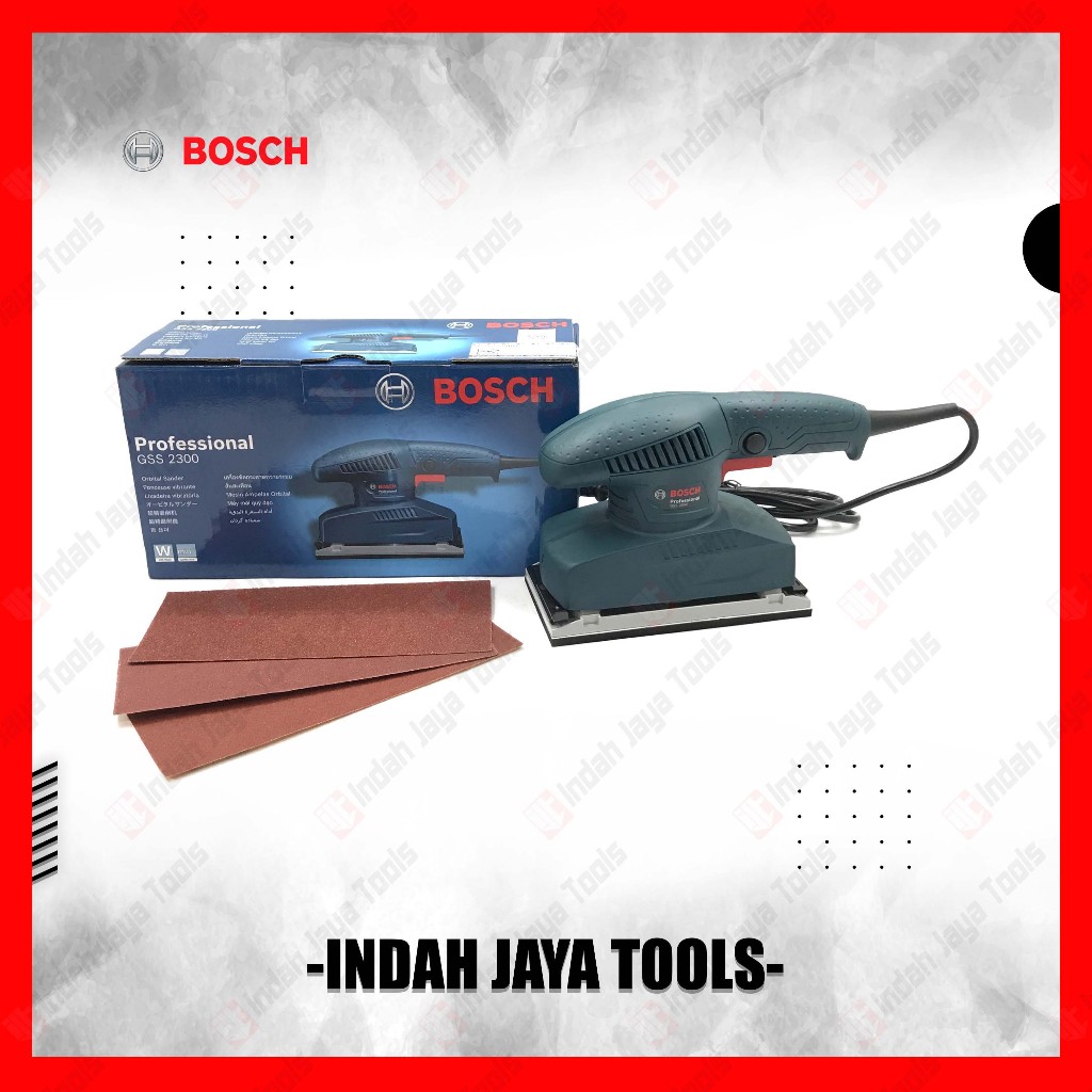 Jual BOSCH GSS 2300 Orbital Sander - Mesin Amplas Panjang Kotak Sheet ...