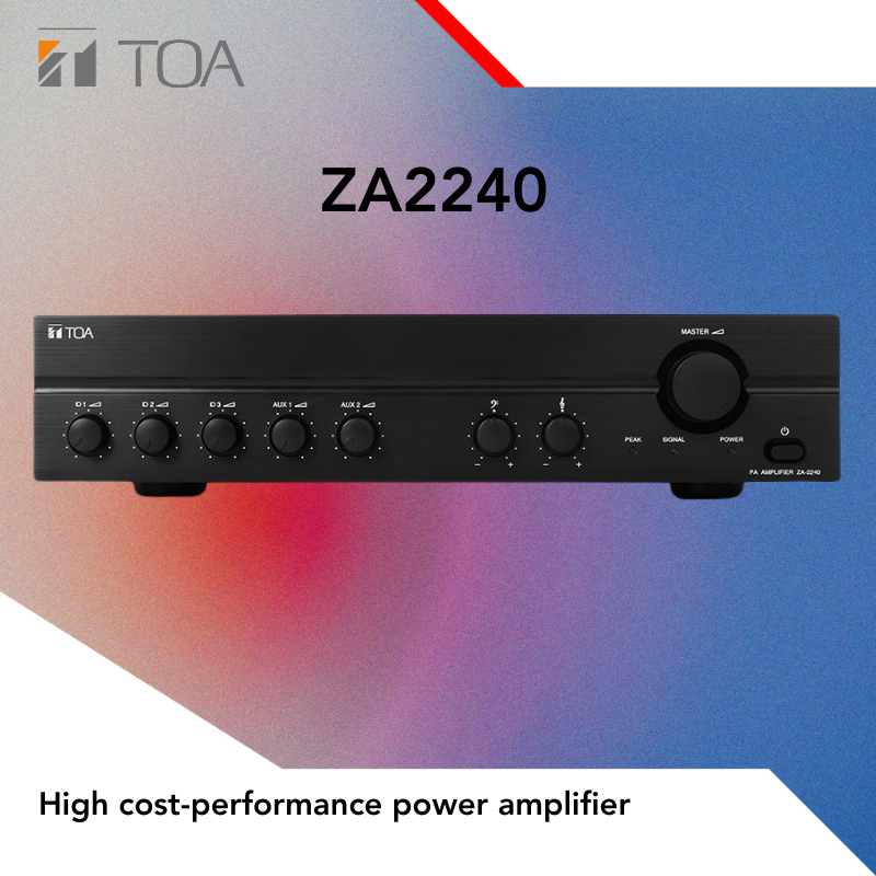 Jual Mixer Amplifier TOA ZA2240 ZA-2240 ZA 2240 high cost-performance ...
