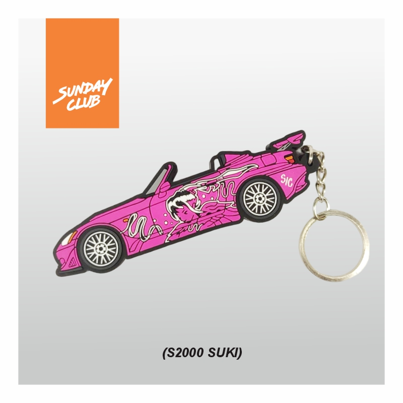 Jual Sunday Club Keychain - Honda S2000 Suki Fast Furious Pink Otomotif ...