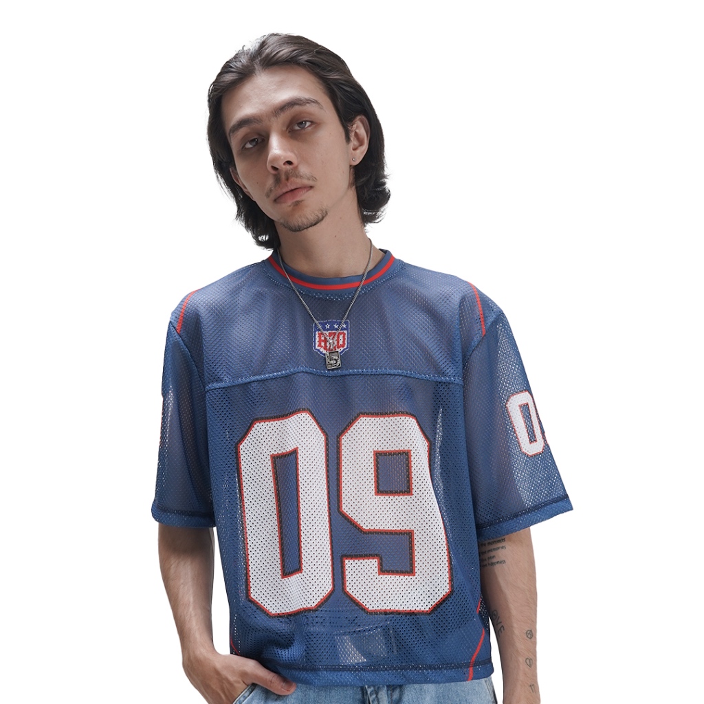 Jual RZQ / 09 / BOXY MESH SERIES / Jersey / Oversize / Streetwear ...