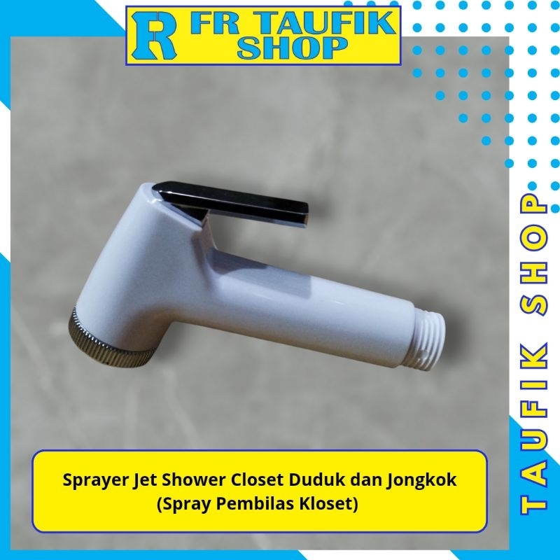 Jual Sprayer Jet Shower Closet Duduk dan Jongkok (Spray Pembilas Kloset ...