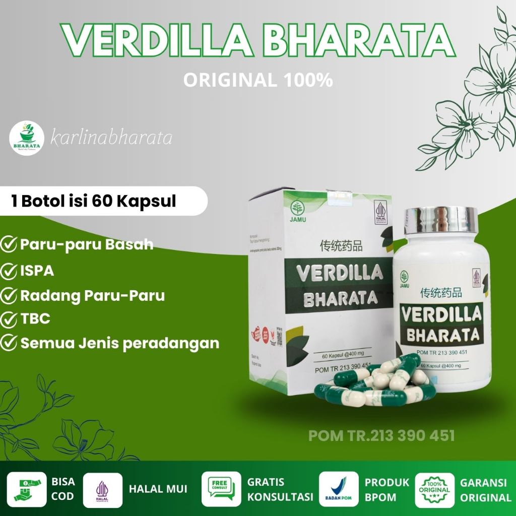 Jual Obat TBC, ISPA, Asma dan Paru-paru basah Verdilla Bharata ...