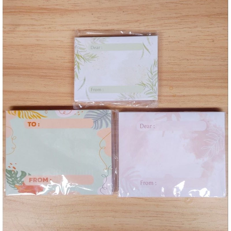 Jual Kartu Ucapan Kosong / Greeting Card / Blank Card / Gift Card ...