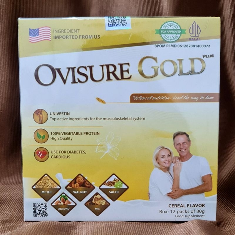 Jual SUSU OVISURE GOLD 100% ASLI KESEHATAN TULANG SENDI & OSTEOPOROSIS ...