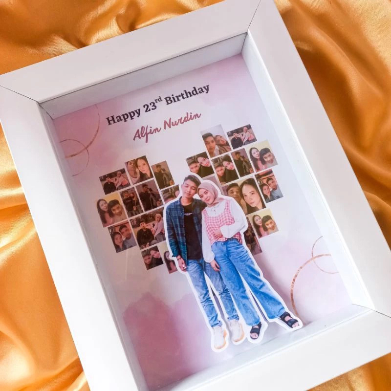Jual Pop up Frame LOVE 15x20 cm Kado Hari Guru, Kado Wisuda, Kado Ultah ...