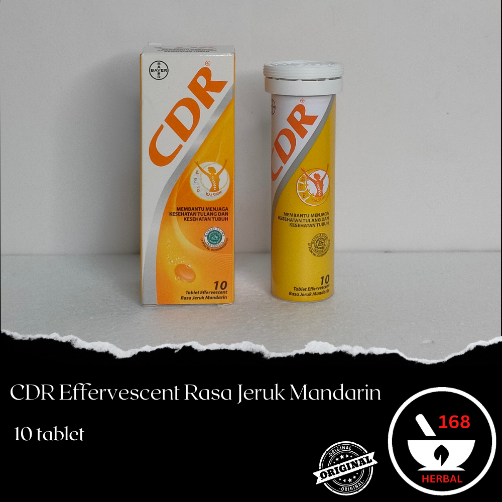Jual CDR VITAMIN 10 TABLETS EFFERVESCENT RASA JERUK MANDARIN | Shopee Indonesia