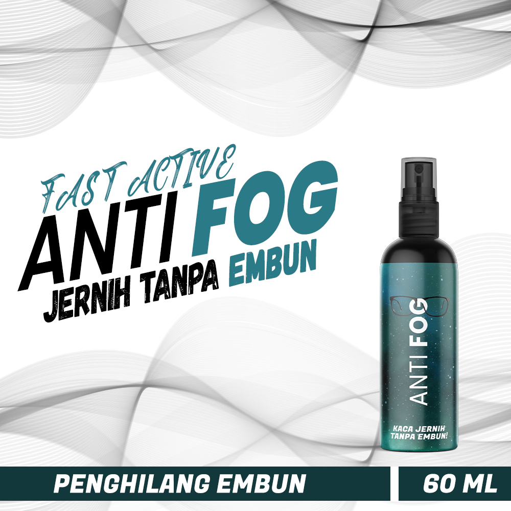 Jual K039 - ANTIFOG SPRAY Anti Embun Uap / Anti Fog Pembersih Kacamata ...