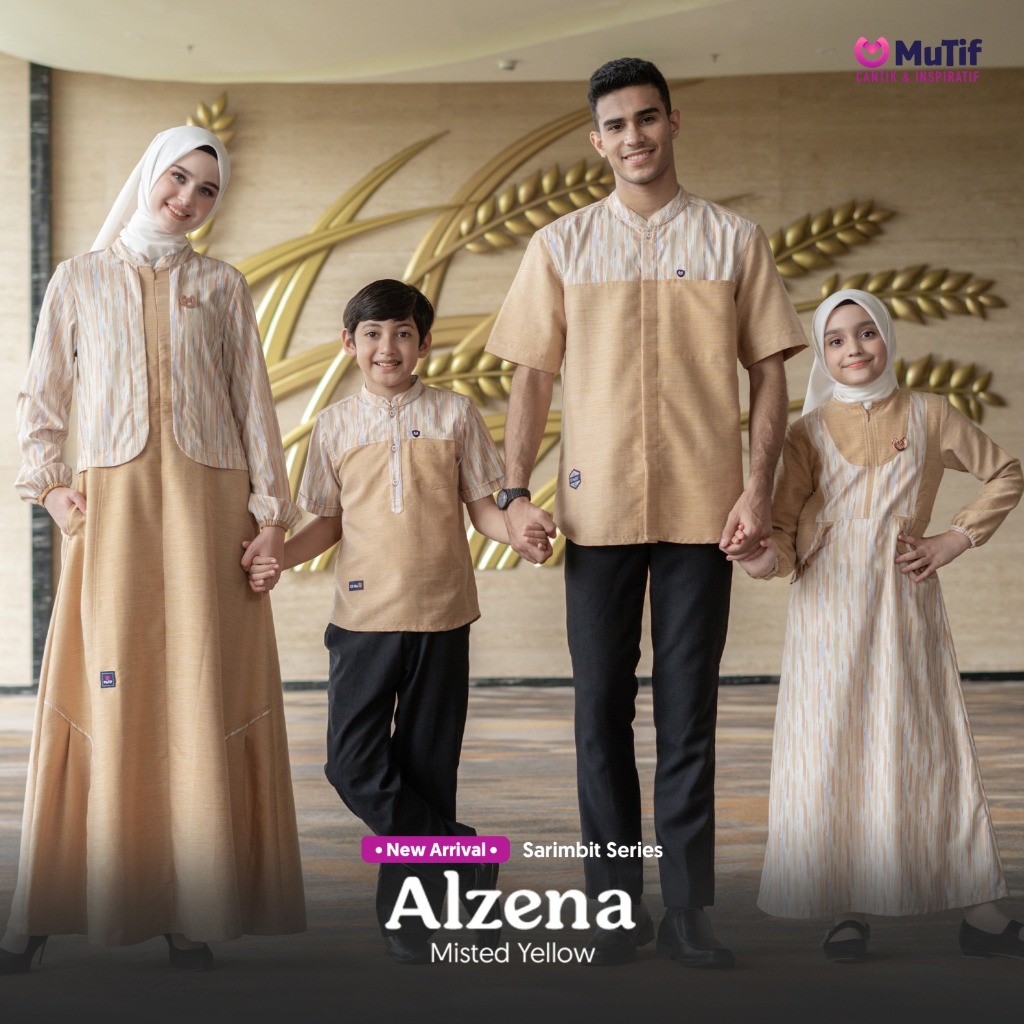 Jual MUTIF TERBARU 2025 SARIMBIT ALZENA & ASWAD MISTED YELLOW/BUSANA ...