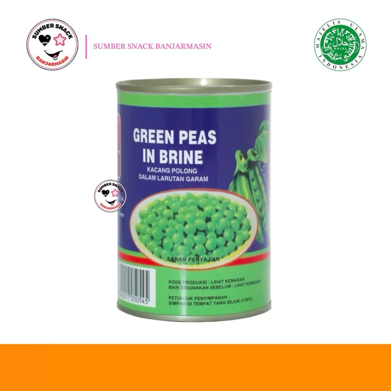 Jual IKPS Green Peas Kacang Polong Kaleng (397g) | Shopee Indonesia