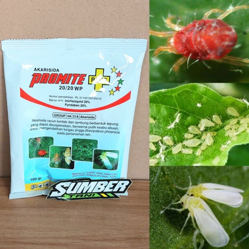 Jual Insektisida Akarisida PROMITE PLUS 20/20 WP 100gr Imidakloprid ...