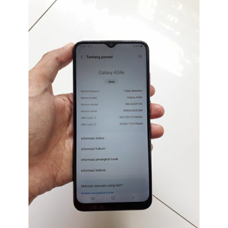 Jual Samsung A04e 3/32 Cooper Original No minus bekas garansi Nasional ...
