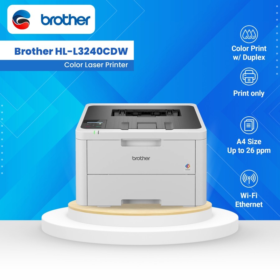 Jual Printer Brother HL-L3240CDW Color Laser Printer With Duplex & Network | Shopee Indonesia