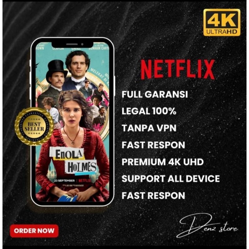 Jual NETFLIXXX PREMIUM 4K UHD FULL GARANSI | Shopee Indonesia