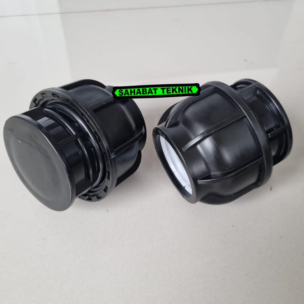 Jual End Cup FItting HDPE - 25 mm ( 3/4" ) - Dop HDPE 3/4 inch | Shopee ...