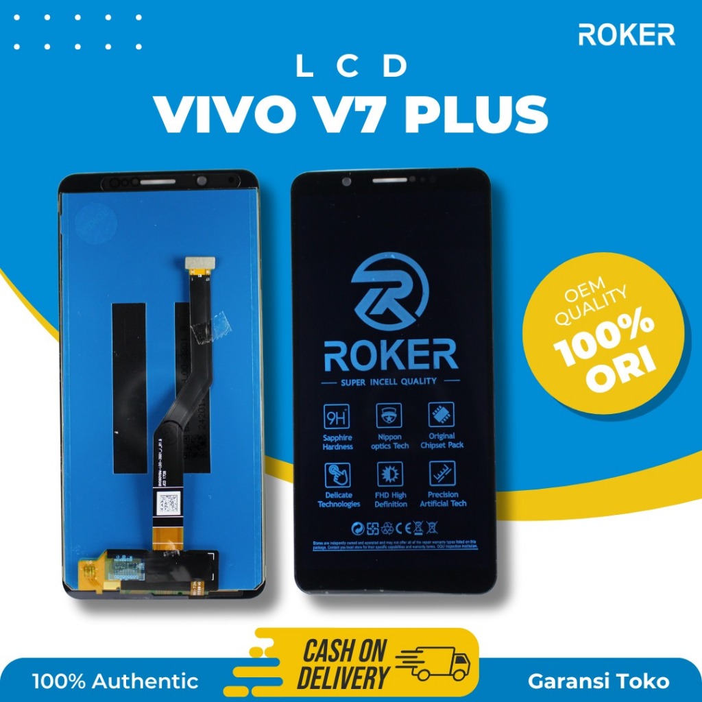 Jual ROKER LCD TOUCHSCREEN VIVO V7 PLUS / Y79 TS FULLSET BY ROKER ...