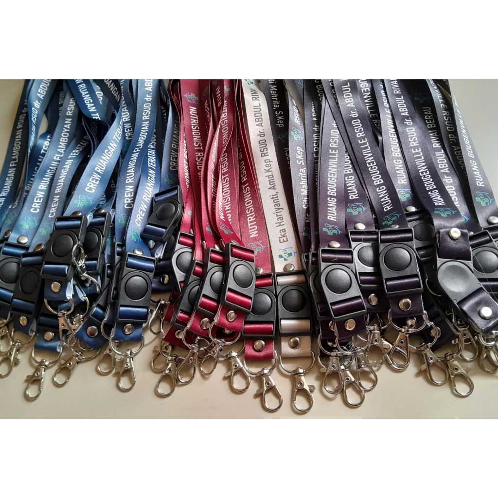 Jual Tali Lanyard Custom Terbaik full Warna | Shopee Indonesia
