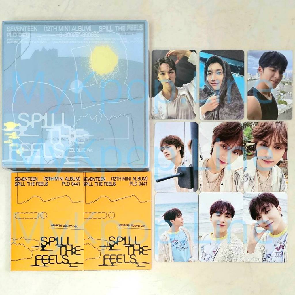 Jual Album Seventeen Spill The Feels Wonwoo Handuk STF Mingyu Kit Weverse Unsealed Set Jun ...
