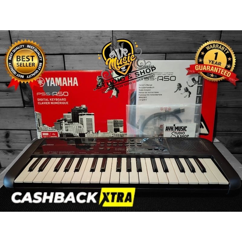 Jual Yamaha pss A50 | pss-A50 portable keyboard | Shopee Indonesia
