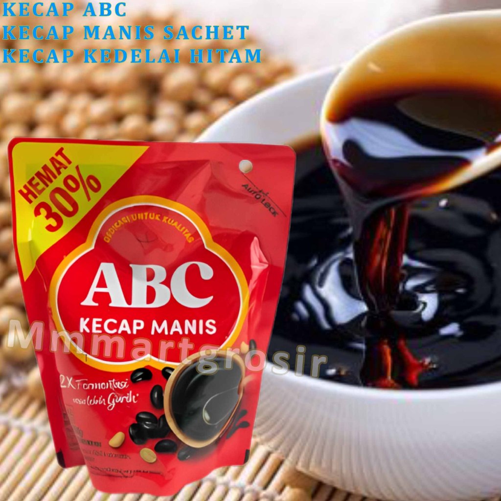 Jual Kecap ABC / Kecap Manis Sachet / Kecap Kedelai Hitam / 250gr | Shopee Indonesia