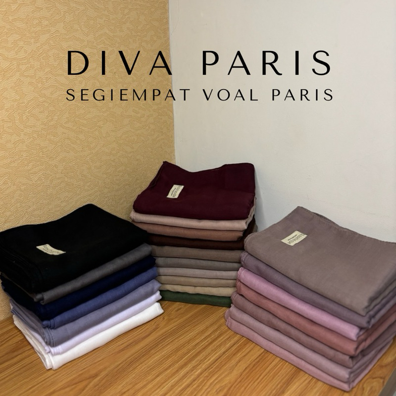 Jual Diva Voal Paris - Segiempat Voal Paris Premium | Shopee Indonesia
