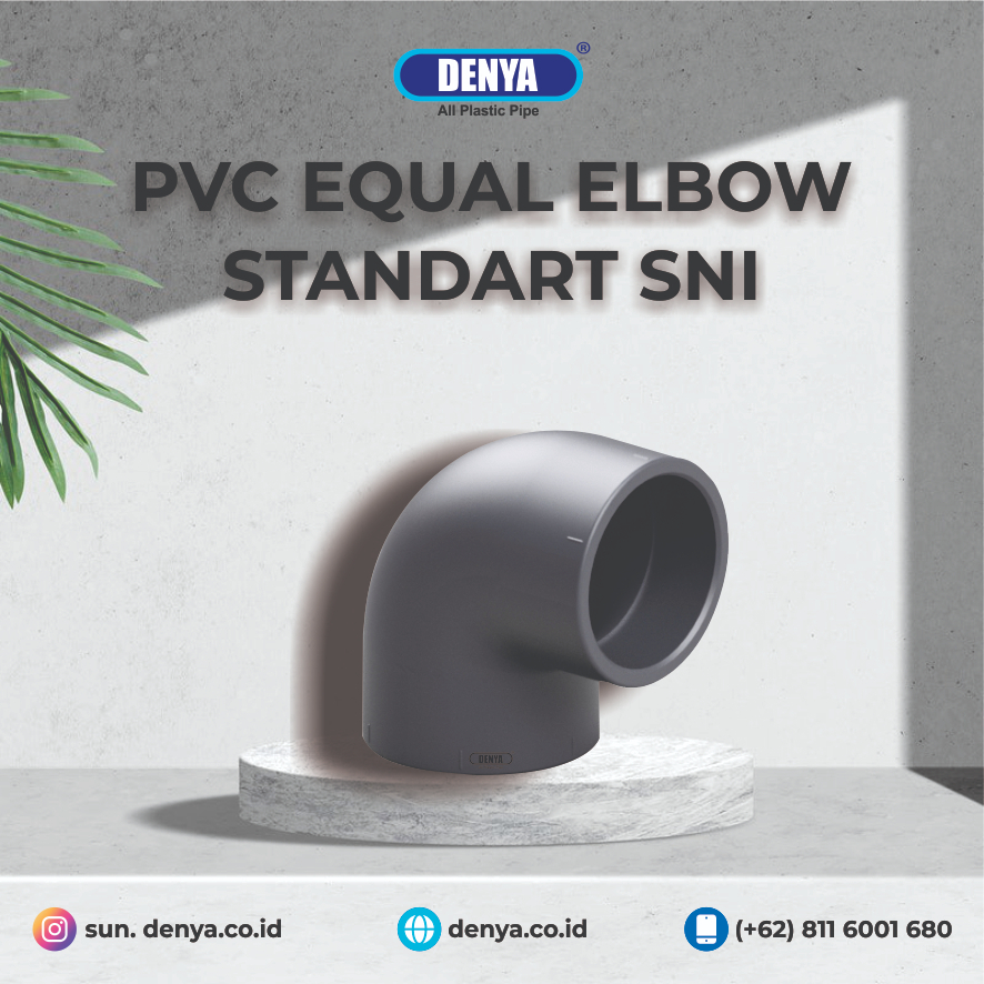 Jual Denya PVC Fitting Equal Tee Standard SNI SCJ Ukuran 110mm (4 Inch ...