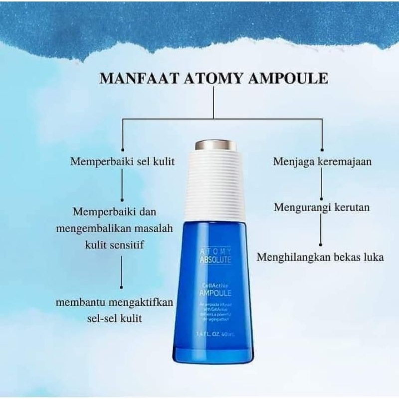Jual Atomy Absolute CellActive Ampoule 40ml | Shopee Indonesia