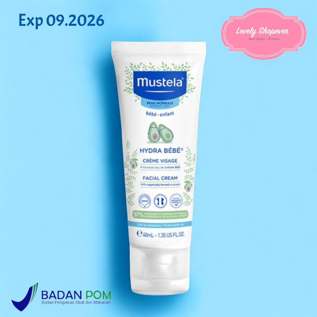Jual Mustela Hydra Bebe Facial Cream 40 ml | Shopee Indonesia