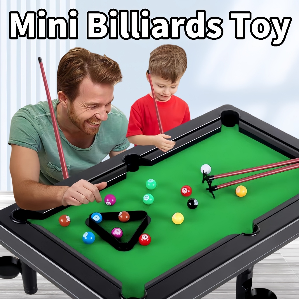 Jual Mini Pool Table Billiards Table Snooker Home Large Pool Table ...